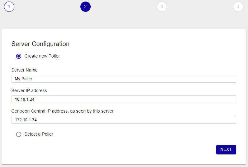 Add A Poller To Configuration Centreon Documentation